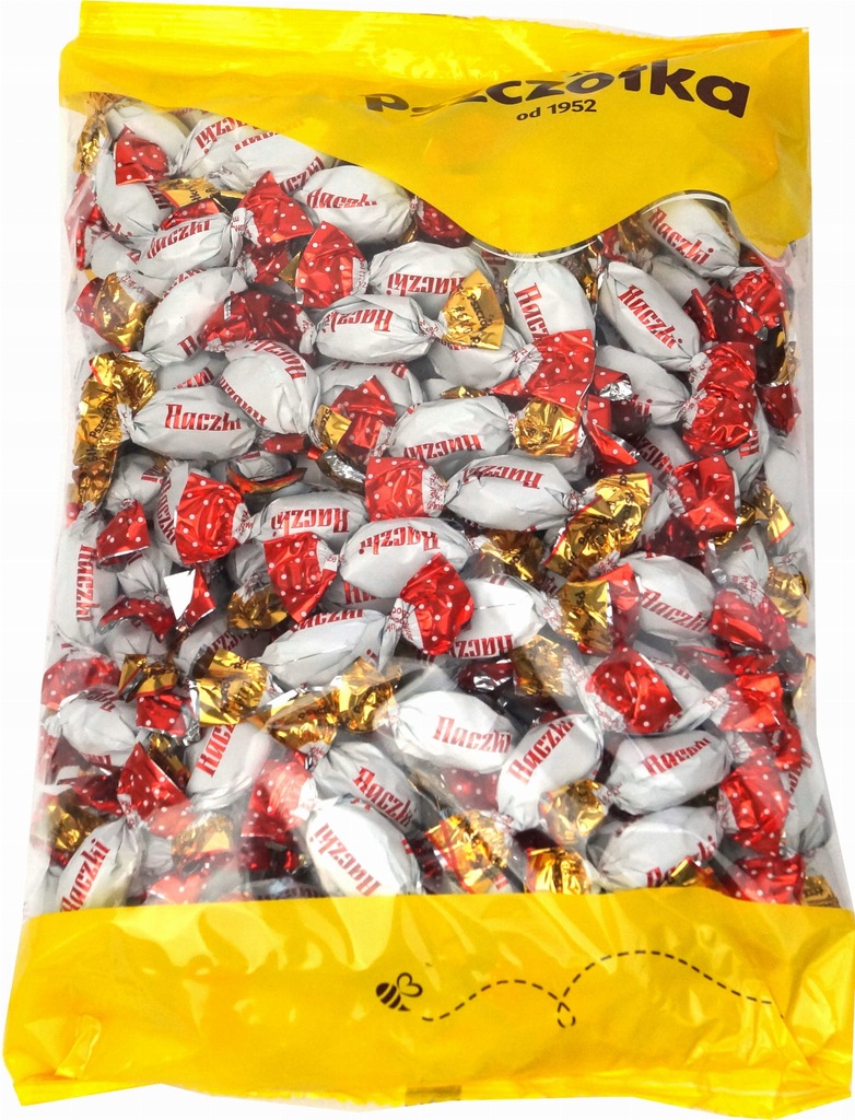 Pszczółka Cukierki Karmelki RACZKI 1 kg - 12100421656 - oficjalne ...