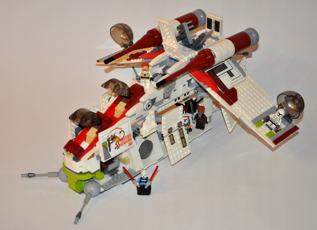 Lego Star Wars 7676 Clone Republic Attack Gunship - 8712513616 ...