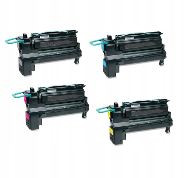Lexmark x792 c792 komplet CMYK - 8683723931 - oficjalne archiwum Allegro