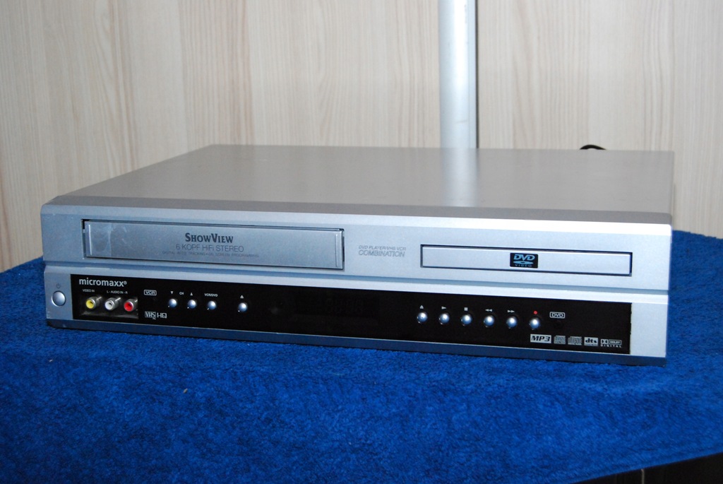 Magnetowid VHS/DVD Micromaxx/LG - 14640978950 - oficjalne archiwum Allegro