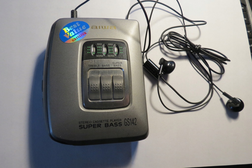 Odtwarzacz kasetowy AIWA GS142 stereo - 10871976156 - oficjalne ...