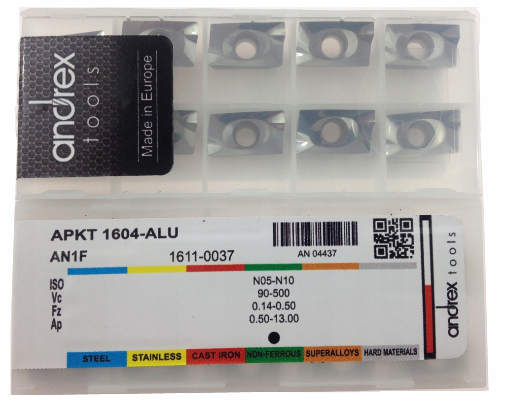 Płytki węglikowe APKT 1604 AN1F ALUMINIUM - 13089949573 - oficjalne ...