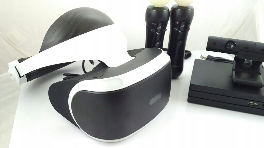 PLAYSTATION VR CUH-ZVR2 + KAMERA V2 + 2x MOVE - 8420526871 - oficjalne archiwum Allegro