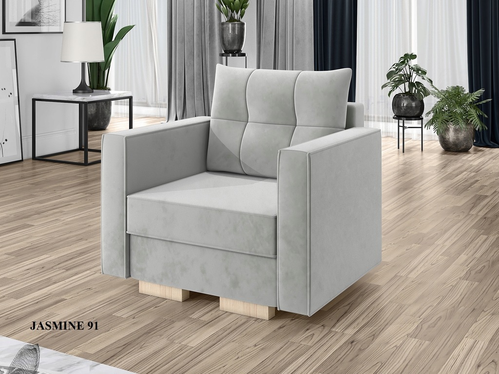 TOM Fotel nowoczesny PRL SKNADYNAWSKI LOFTOWY LOFT - 10213621608 ...