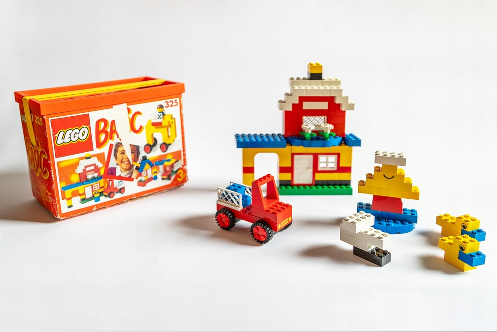 Klocki PRL Lego 325 System Basic jak nowe pudełko - 12196297162 ...