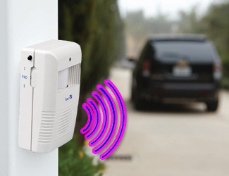 BEZPRZEWODOWY ALARM DZWONEK CZUJNIK RUCHU XM943 - 7308775856 ...