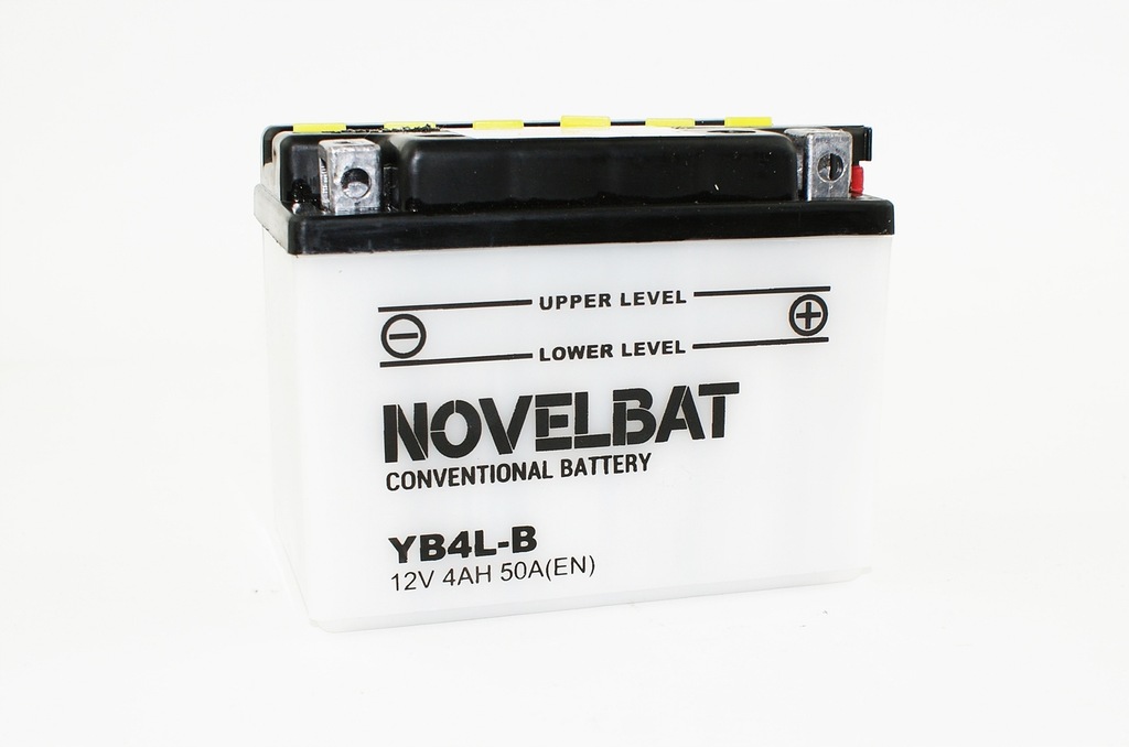 AKUMULATOR 12V YB4L-B NOVELBAT 4Ah - 13317514135 - oficjalne archiwum ...