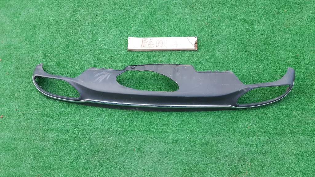 Mercedes E W213 SPOJLER Dyfuzor dokładka zderzaka tylnego tył ...