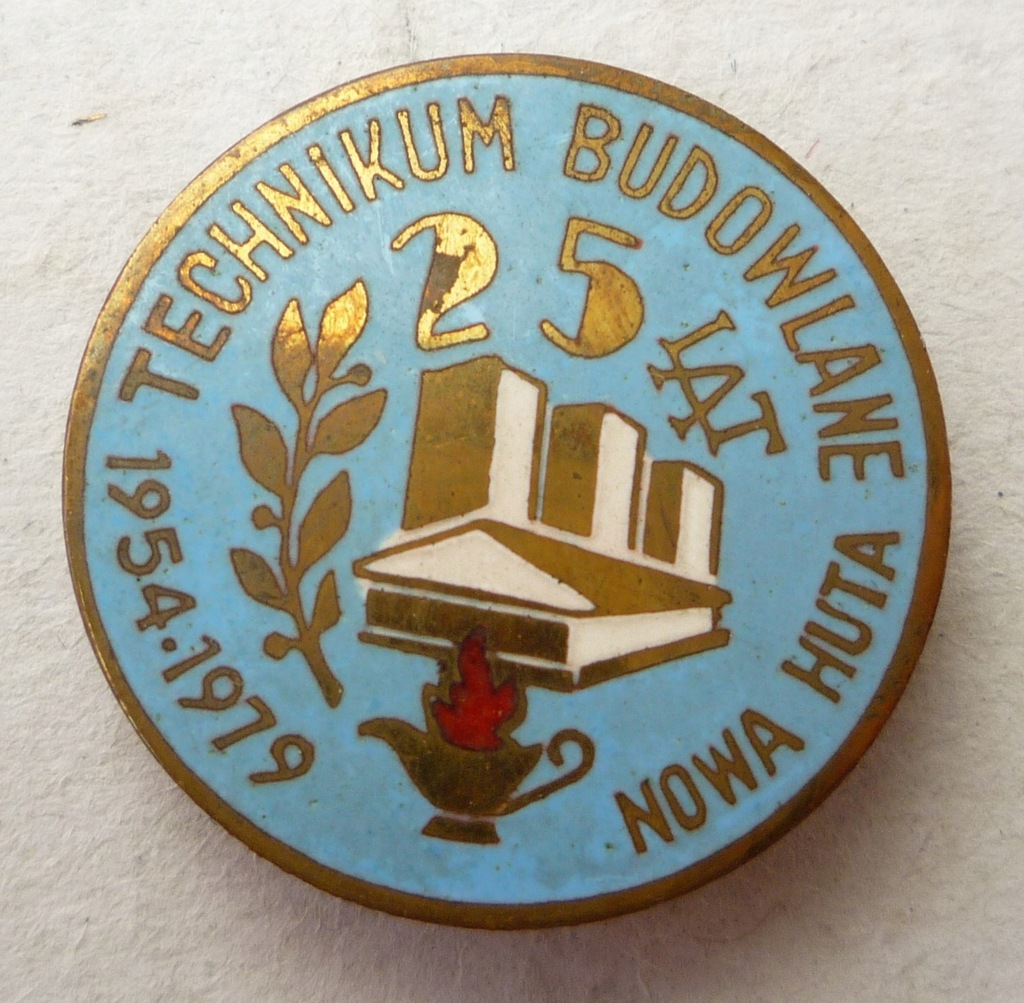 TECHNIKUM BUDOWLANE - 25 LAT - KRAKÓW NOWA HUTA - 12300855795 - oficjalne archiwum Allegro
