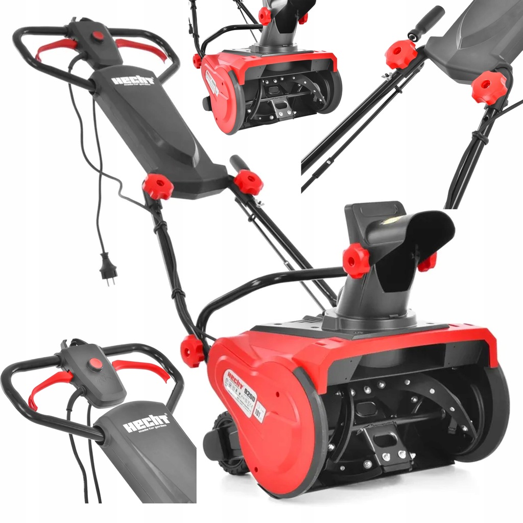 Odśnieżarka Elektryczna Jednostopniowa HECHT 9200 Moc 2000 W 3000 Obr ...