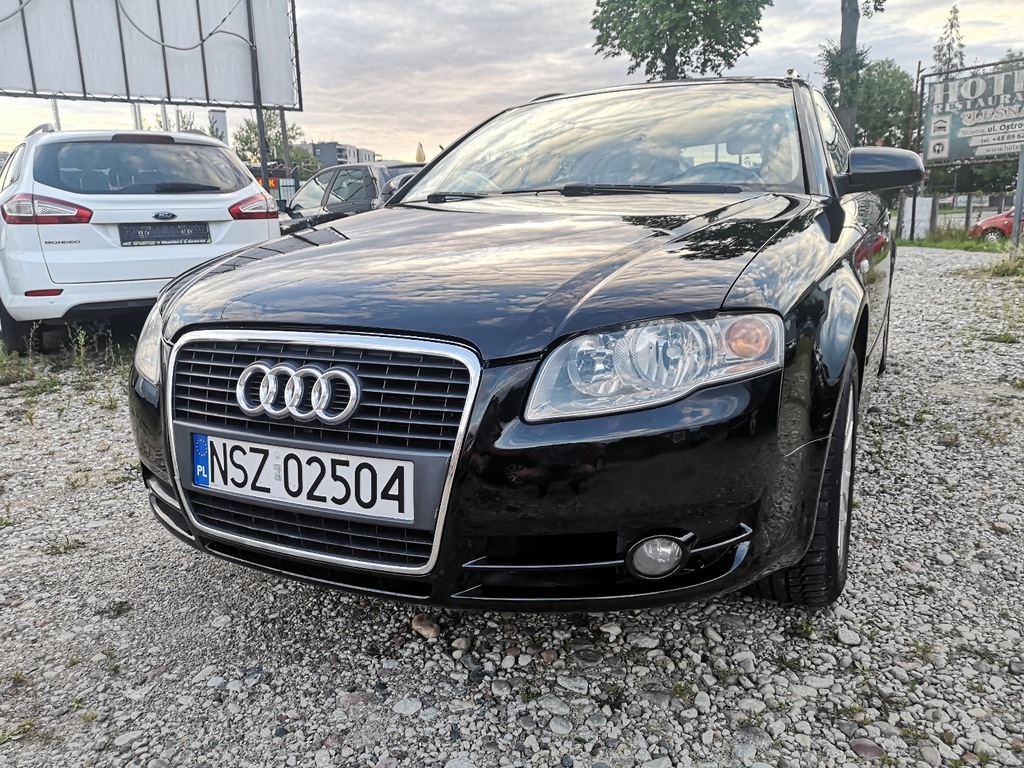 Audi A4 Audi A4 B7 1.9 TDI 116 KM Czarna Zar... - 14099511112 - oficjalne archiwum Allegro