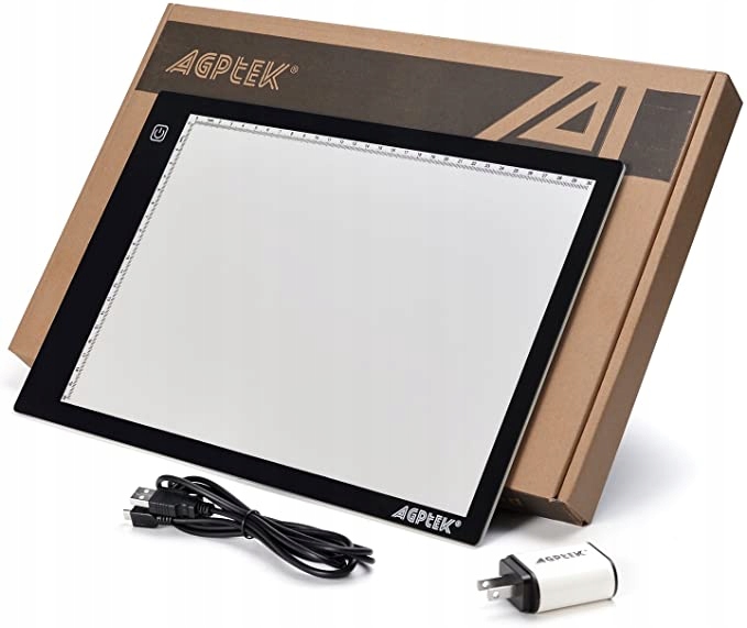 Tablica do Rysowania Deska Kreślarska Kalka A3 LED - 11689718564 ...