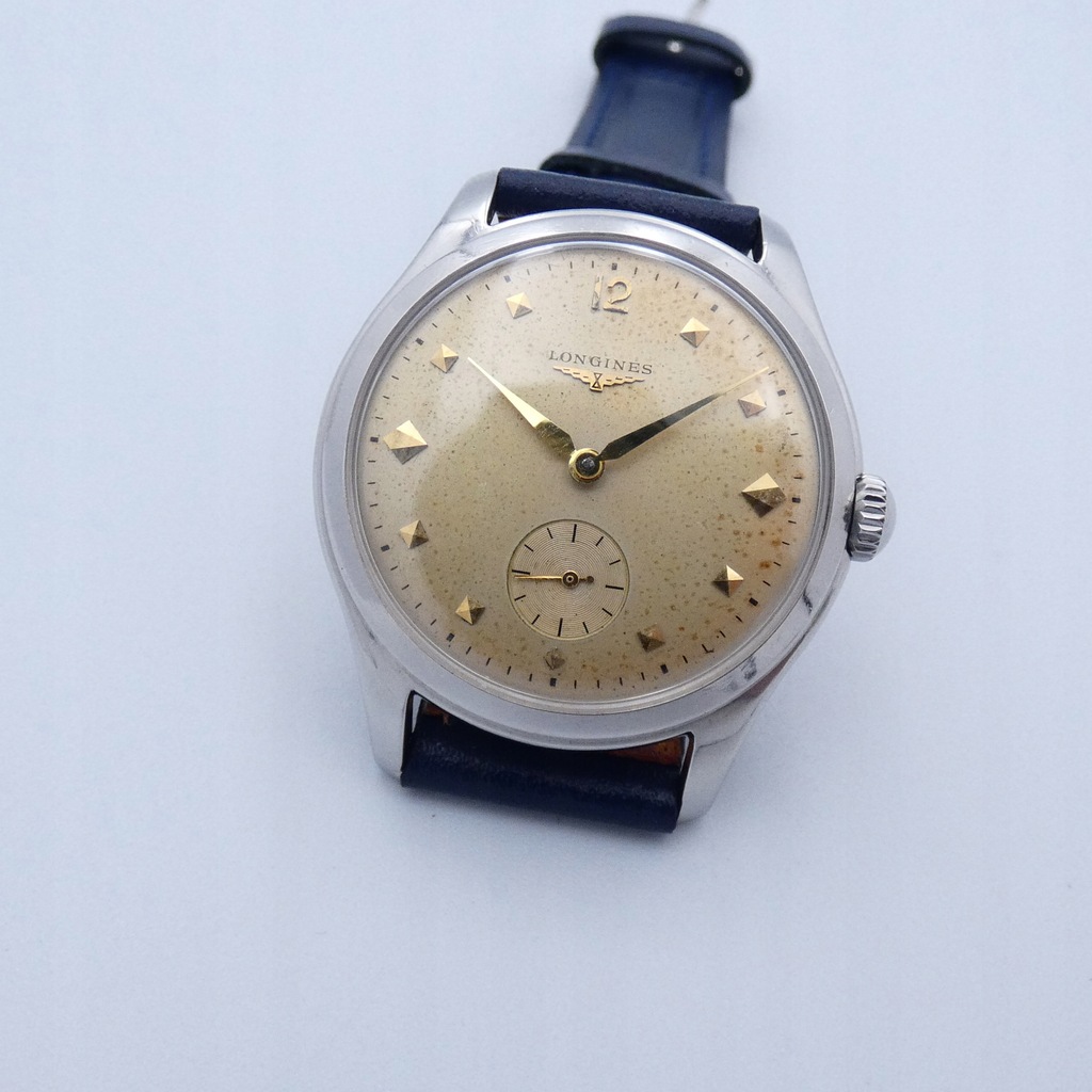 LONGINES _sub-second_ 12.68Z _ Stal 35mm_ 1952r - 13686660490 ...