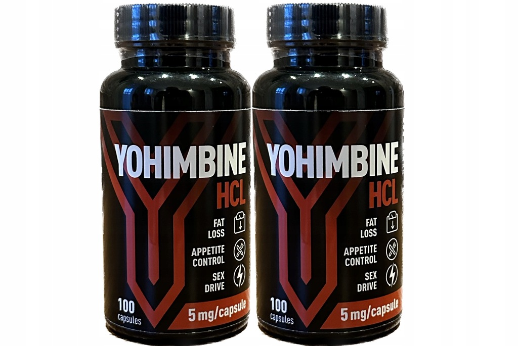 Yohimbine HCL 100 caps Termogeniki 2x - 13405857014 - oficjalne ...