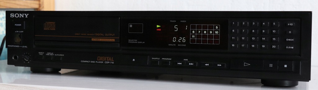 SONY CDP-710/ CDP-222ESD unikat CD player TDA-1541 - 13003028704 ...