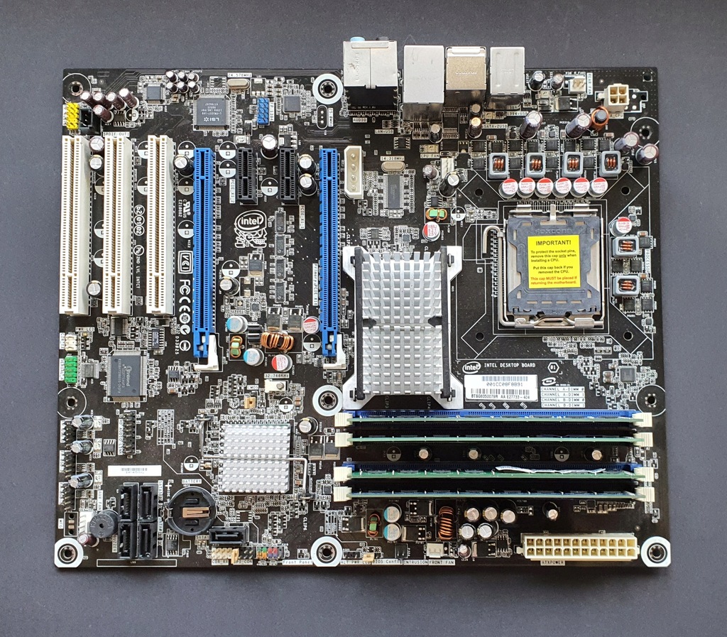 Płyta główna Intel Dp45SG Extreme P45 LGA775 DDR3 - 11981729396 ...