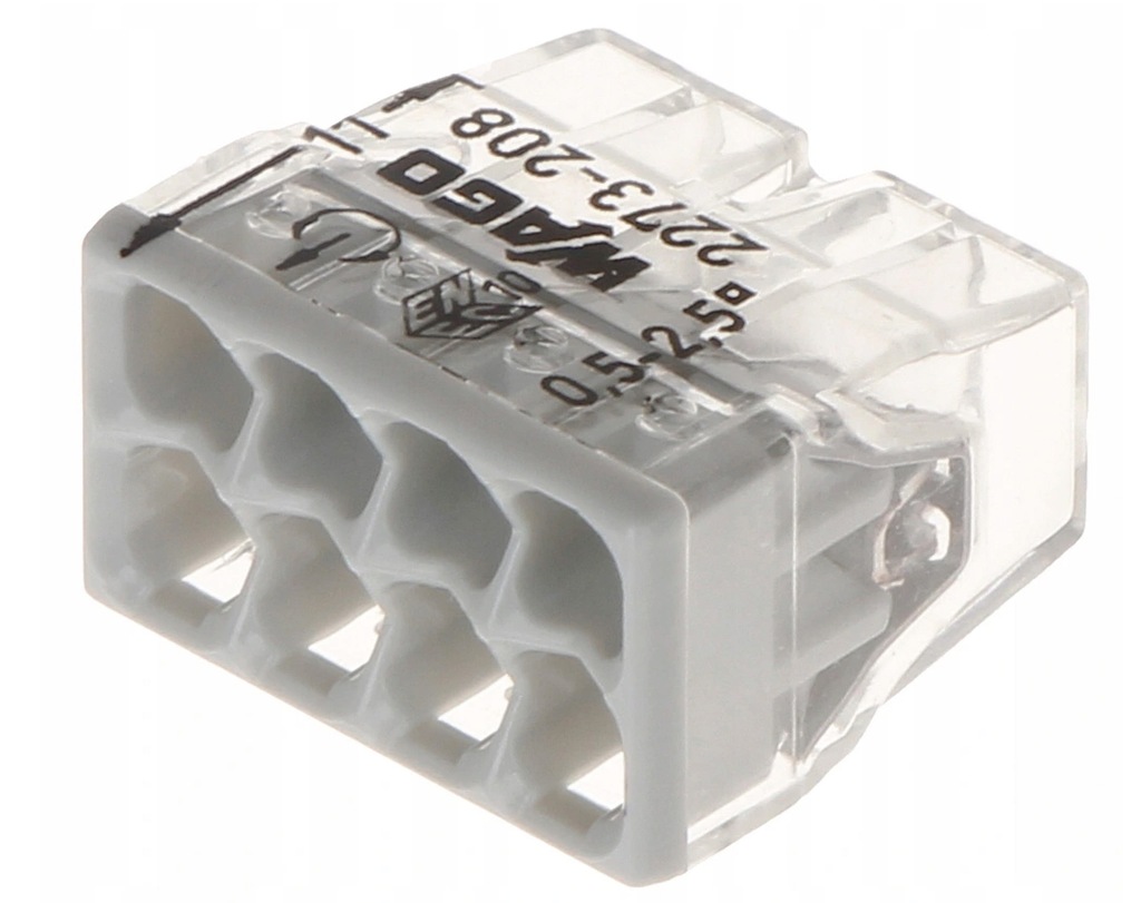 Szybkozłączka Wago 8-torowa 2273-208 5szt - 11304520119 - oficjalne ...