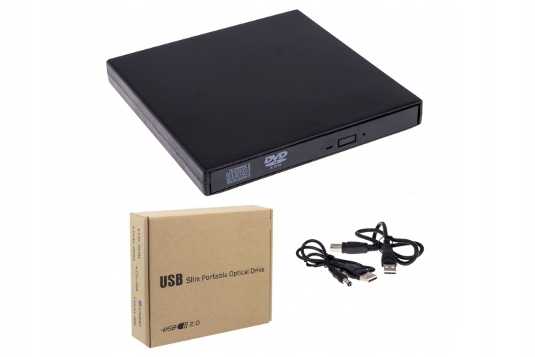 Nagrywarka USB Slim Portable Optical Drive CD DVD - 14929641720 ... Nagrywarka USB Slim Portable Optical Drive CD DVD - 14929641720 ...