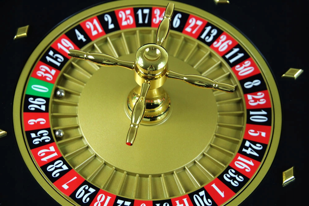 RULETKA PROFESJONALNA 52 DOMOWE KASYNO Drewniana - 9208047226 ...