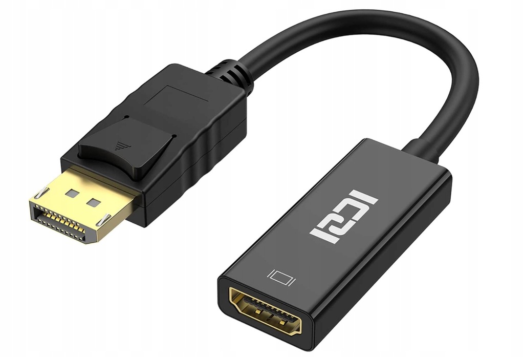 Adapter Przejściówka HDMI na DisplayPort 4K ICZI - 12909645228 ...
