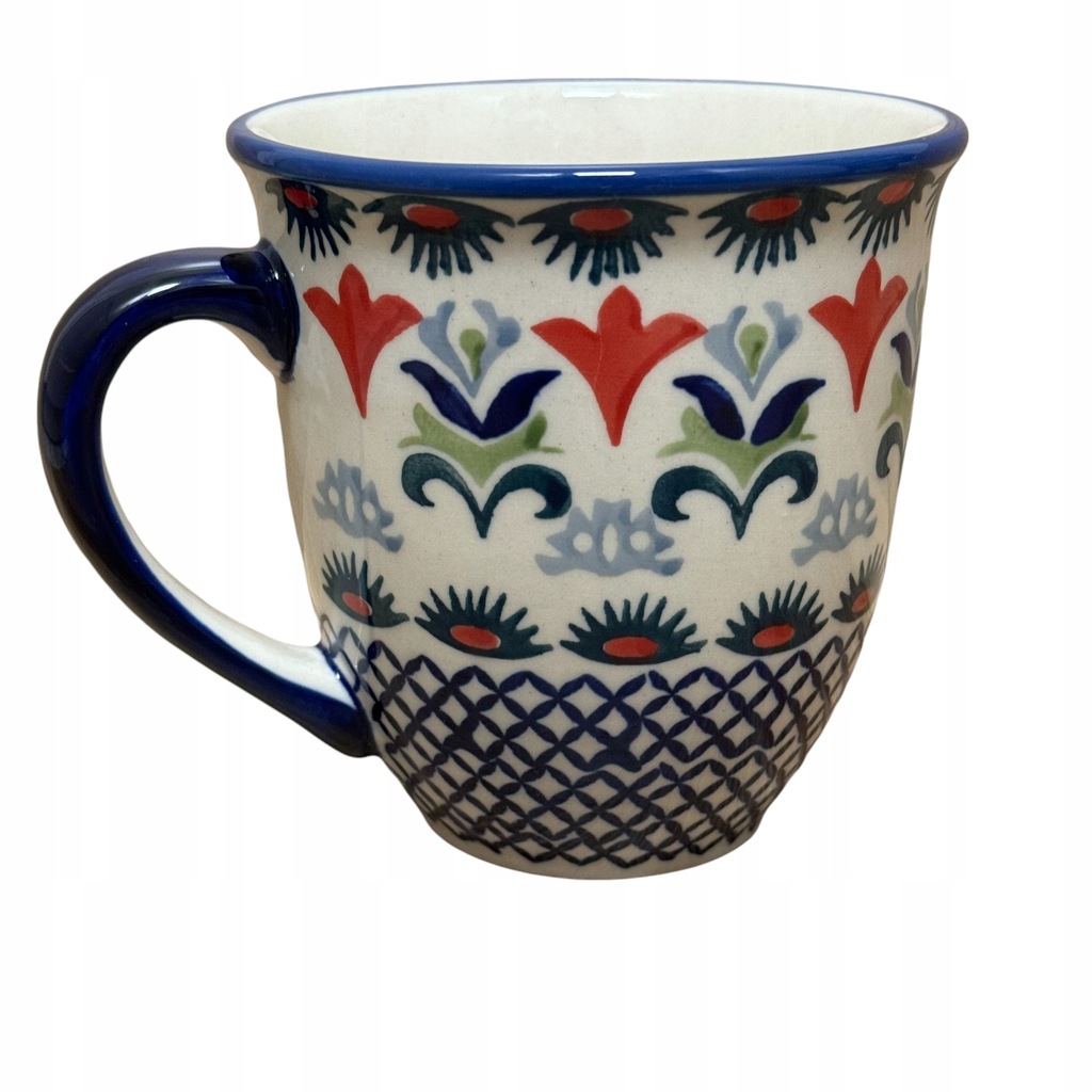 Kubek Mars duży UNIKAT 500 ml dek. P295 Ceramika Bolesławiec - 15283844372 - oficjalne archiwum ...