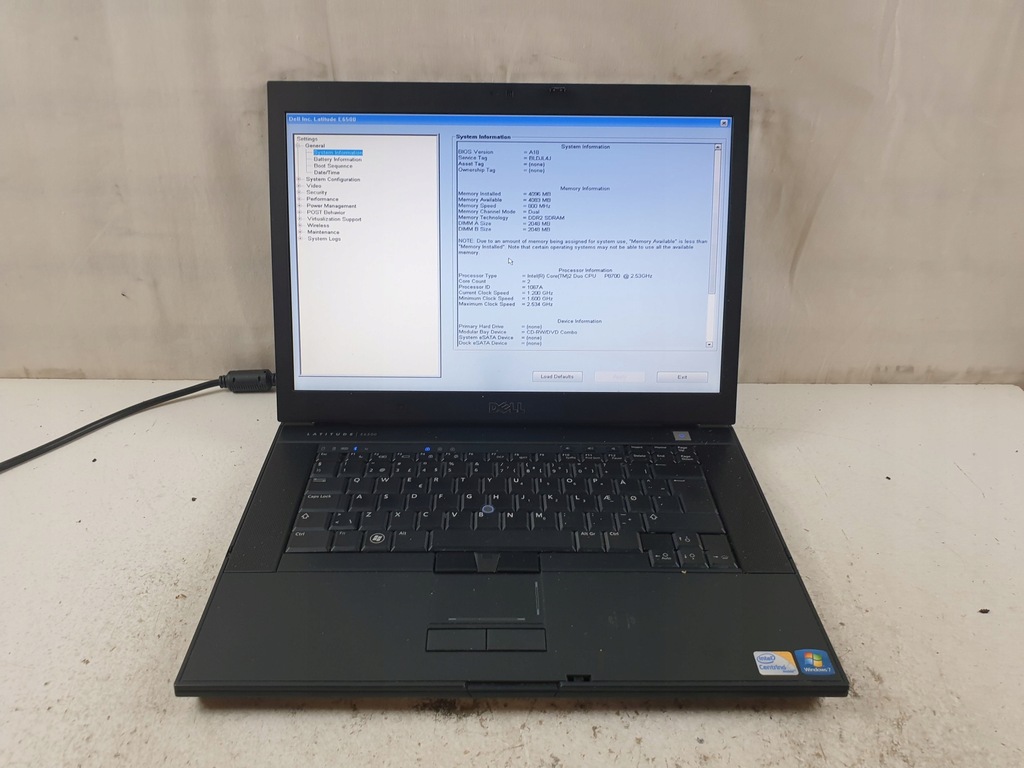Dell Latitude E6500 (2182200) - 16267968050 - oficjalne archiwum Allegro