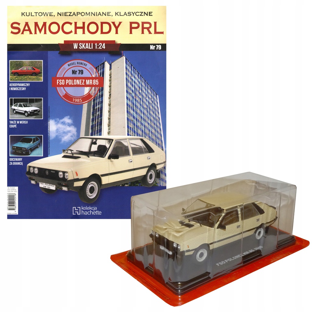 FSO POLONEZ MR 85 Kultowe Samochody PRL NR 79 - 13523419901 - oficjalne ...