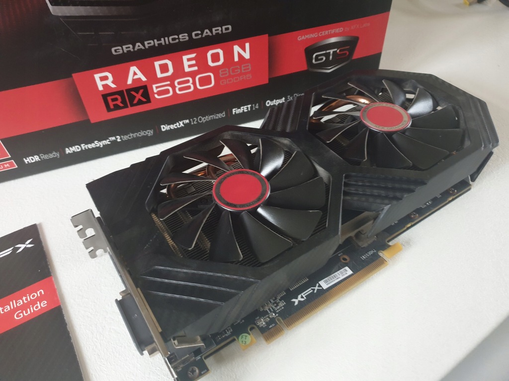 Karta XFX Radeon RX 580 8GB - W pełni sprawna! BCM - 12970036044 ...
