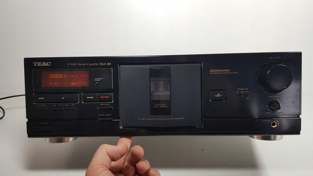 Купить Кассетный магнитофон DECK Teac V600: отзывы, фото и ...