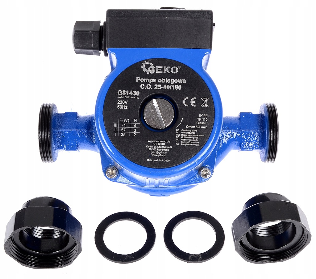 POMPA OBIEGOWA CYRKULACYJNA PIECA CO 25-40-180 - 9791764857 - oficjalne ... POMPA OBIEGOWA CYRKULACYJNA PIECA CO 25-40-180 - 9791764857 - oficjalne ...