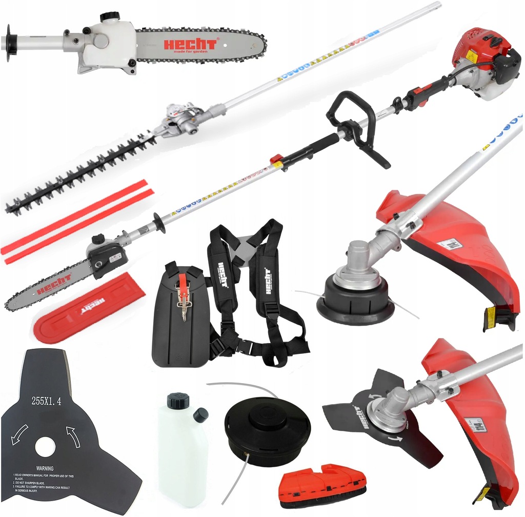 KOSA SEKATOR PODKRZESYWARKA SAPLINOWA OKRZESYWARKA HECHT 1331 MOC 1,2KM ...