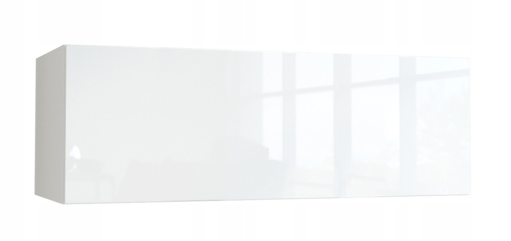 Szafka RTV wisząca ERIKA 100 połysk biały - 14249239751 - oficjalne ...