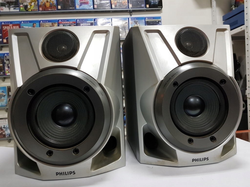 WIEŻA PHILIPS FW-C58/34 STAN DOBRY GWR - 11535053766 - oficjalne archiwum Allegro