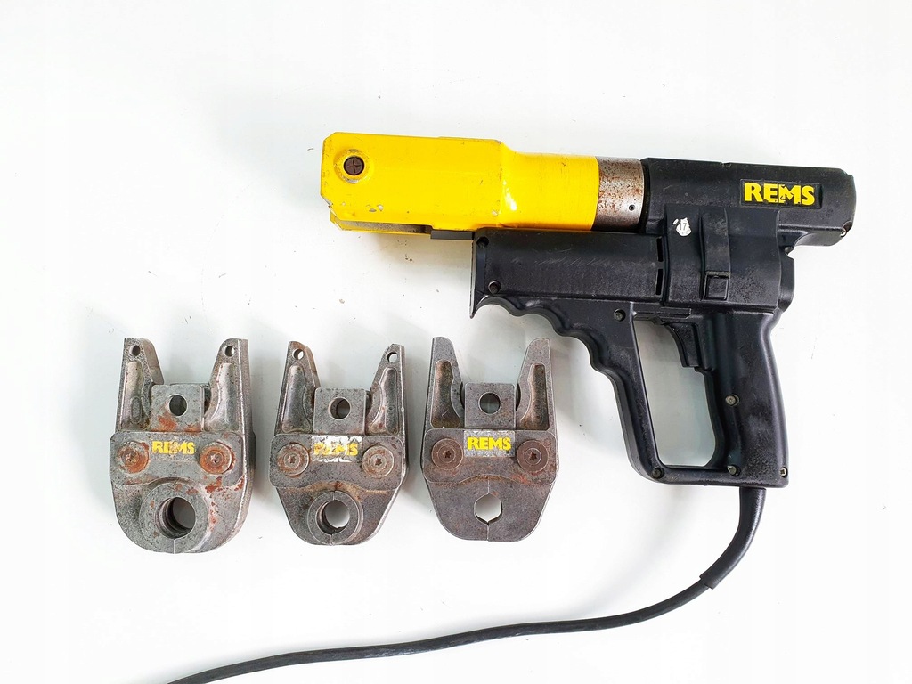 Zaciskarka elektryczna REMS 577000 + 3 szczęki - 12623371168 ...