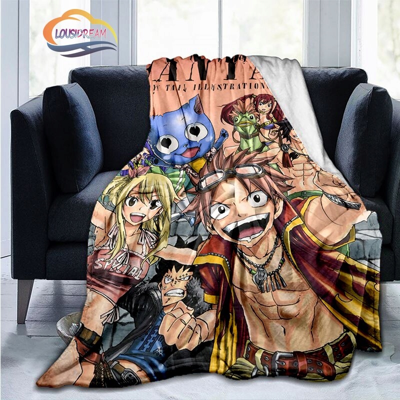 KOC Japoński Hot Blooded animacja koc FAIRY TAIL - 12996134034 ...