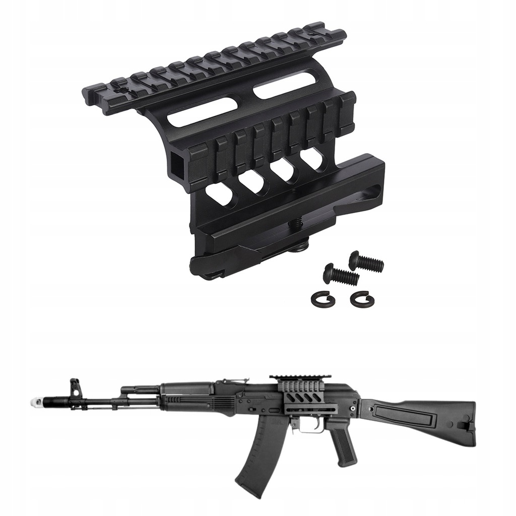 AK WEAVER SIDE MOUNT SZYNA NA OPTYKĘ QD 20MM AK47 - 15958351118 ...