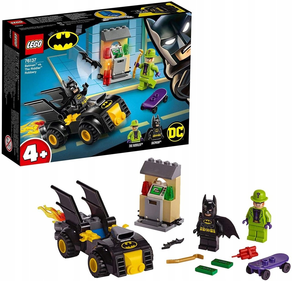 LEGO 76137 Batman VS The Riddler Batmobile /3 - 10646955515 - oficjalne ...
