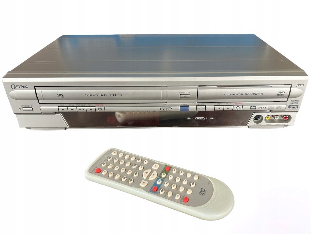 Nagrywarka DVD - VHS Combo FUNAI DRV-D2831 - 15237593072 - oficjalne ...