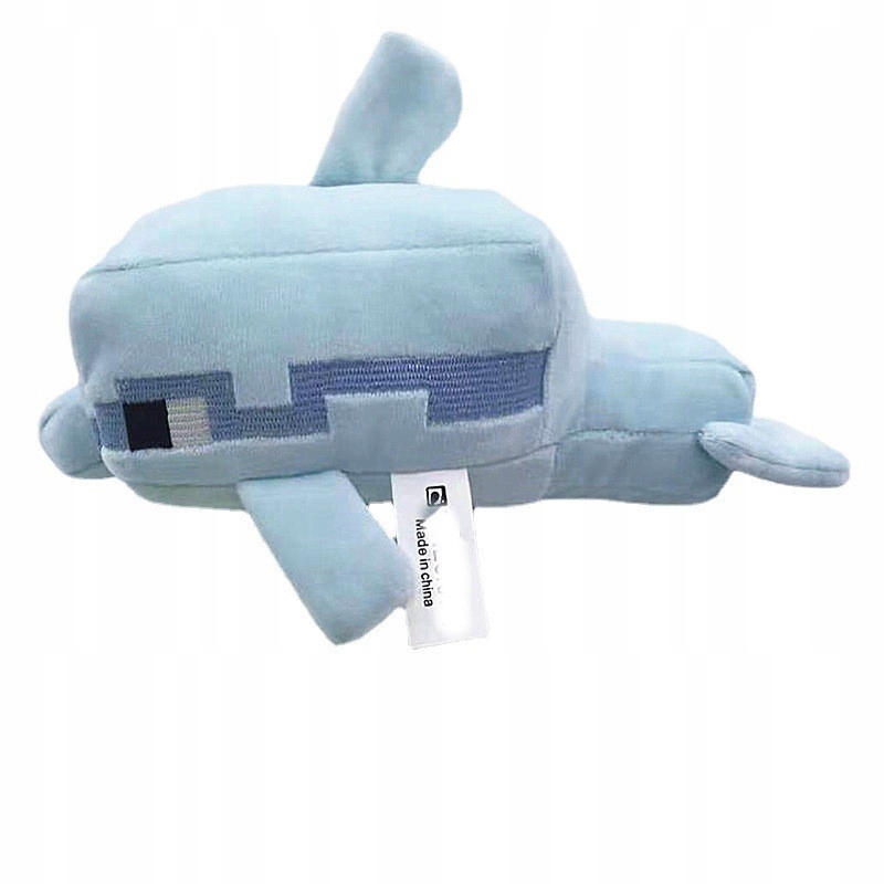 Minecraft Delfin Plush Toy Maskotki Rysunek 22cm - 12863709402 ...