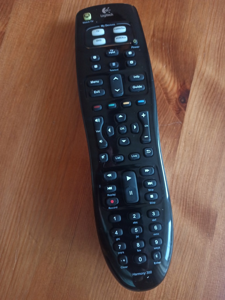 ORYGINALNY PILOT LOGITECH HARMONY 300 - 12276319967 - oficjalne ...