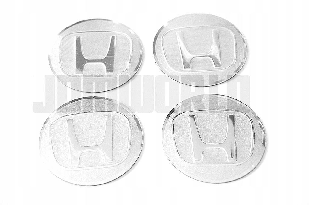 NAKLEJKI ALU NA DEKIELKI FELG HONDA 56MM WYPUKŁE - 12514882734 - oficjalne archiwum Allegro