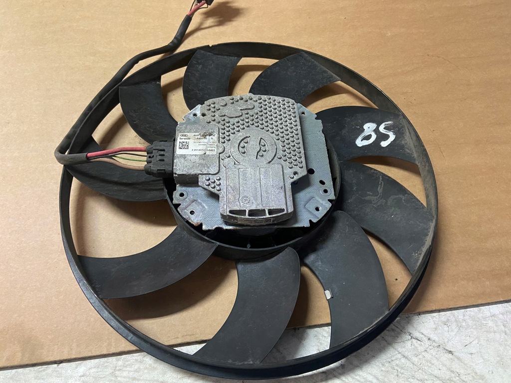 WENTYLATOR WIATRAK CHŁODNICY A8 S8 D4 4H0959455AB - 14117168019 ...