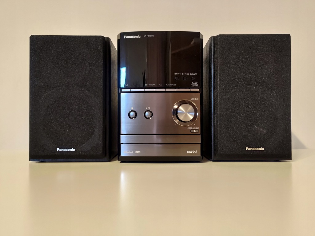 Wieża stereo Panasonic SC-PM600 - 12023179667 - oficjalne archiwum Allegro