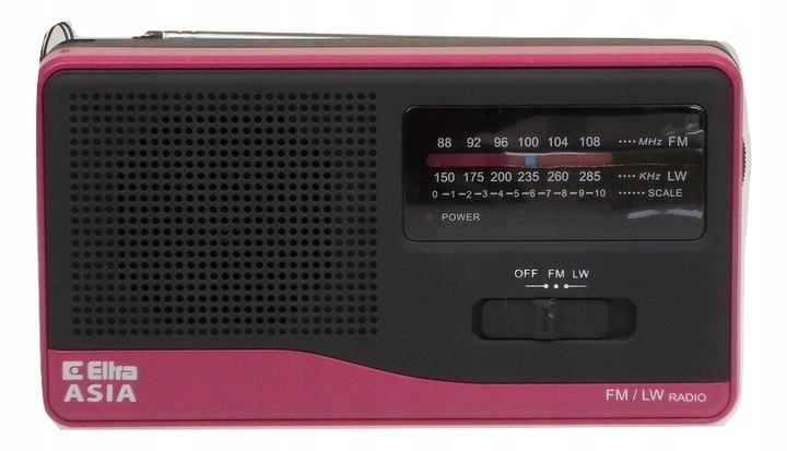 Przenośny Radioodbiornik ELTRA ASIA FM LW Czarne - 8275974544 ...