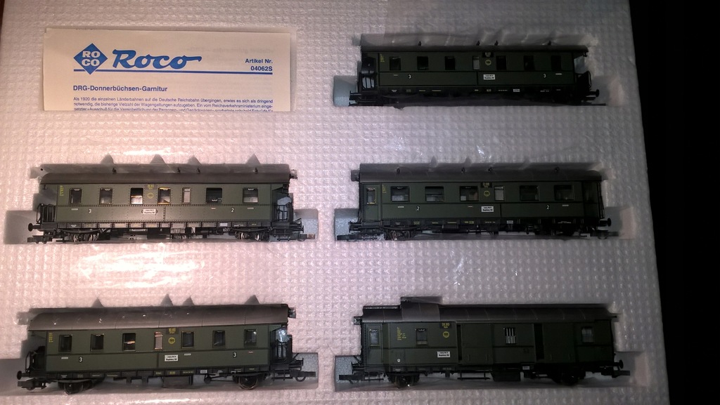 ROCO SET DONNERBUCHSEN DRG - 13192687340 - oficjalne archiwum Allegro