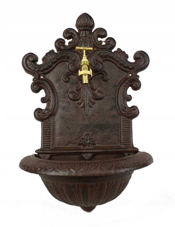 Żeliwny wiszący zlew ogrodowy ujęcie wody kran - 10411742197 ...