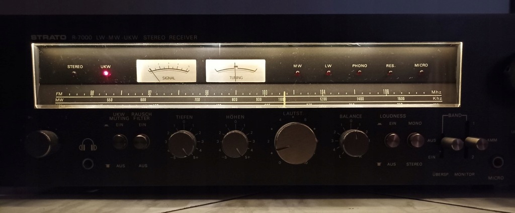 Amplituner Stereo TRANSONIC STRATO R-7000 - 12216921127 - oficjalne ...