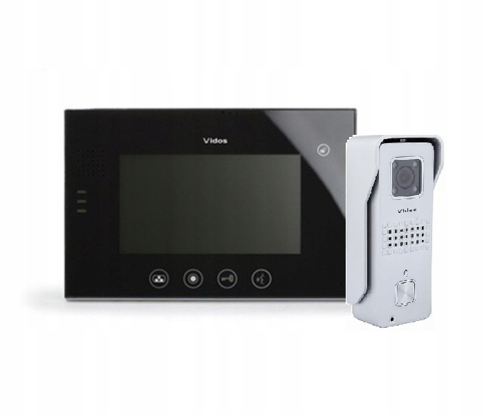 DOMOFON WIDEOMOFON MONITOR + PANEL ZEWNĘTRZNY S6S - 11858486759 ...