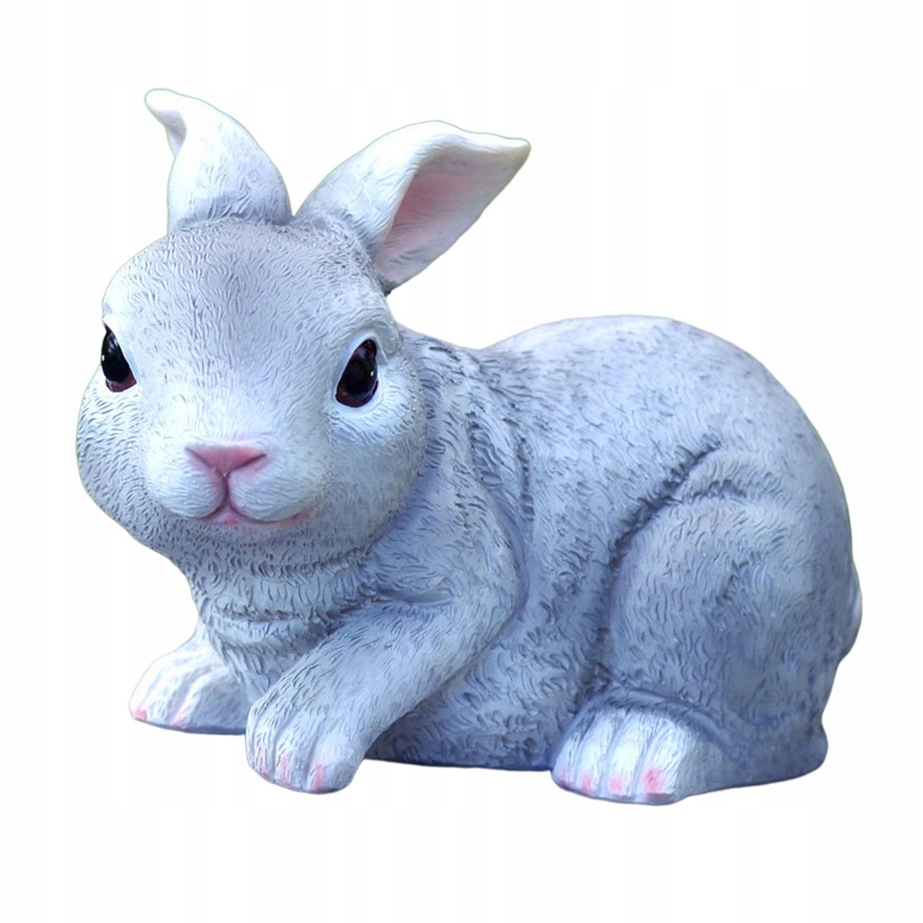 Rabbit Rabbits Yard Garden gray 7.4x 4.5x5inch - 13534178909 ...