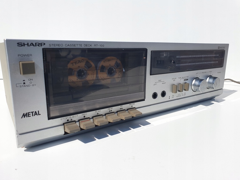 Sharp RT100 rt 100 Vintage magnetofon tape deck - 10784989718 ...